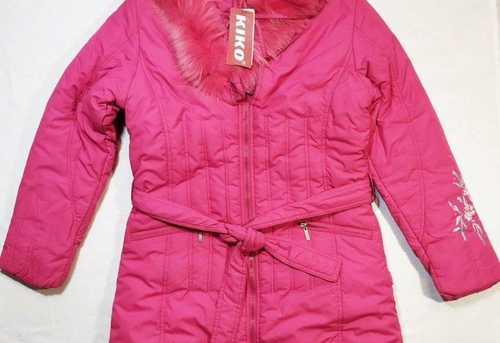 Новое зимнее пальто kiko для девочек 9-13 лет
