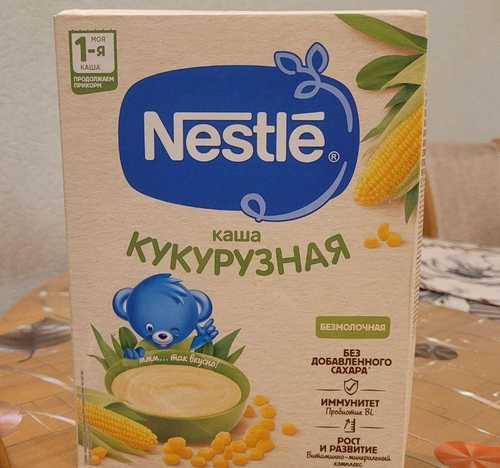 Каша кукурузная безмолочная Nestle