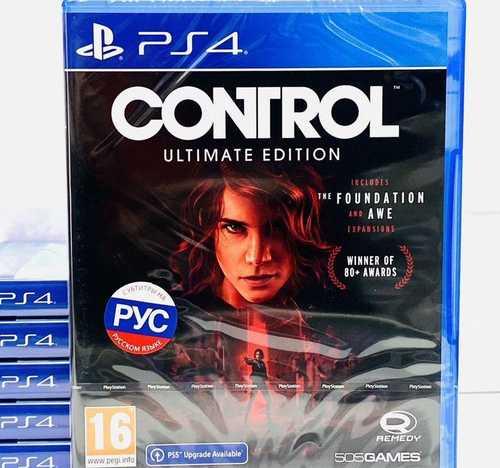 Control Ultimate Edition PS4 PS5 Диск Новый