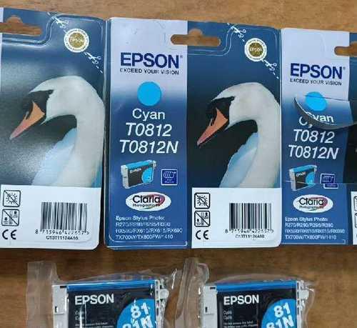 Картридж Epson T0812/T0813