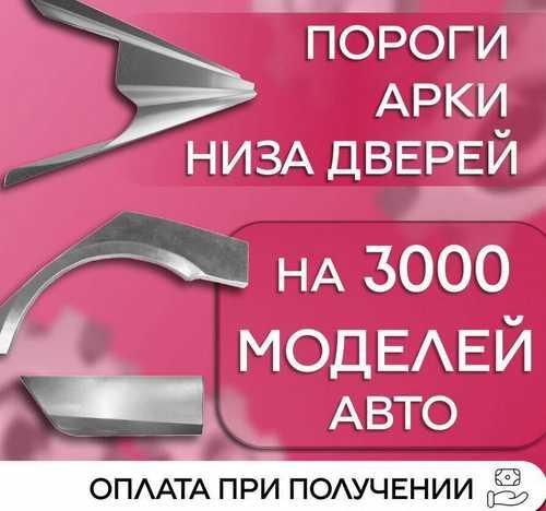 Пороги и арки на все авто Citroen Jumpy II рестайлинг (2012—2016)