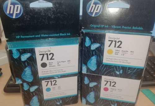 Набор картриджей HP DesignJet 712 (3ED67-70A)