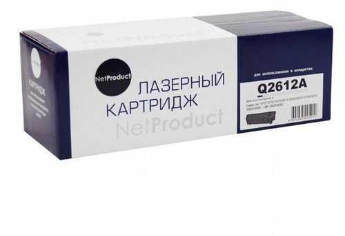 Черный, vt-2656, Картридж NetProduct Q2612A HP LJ