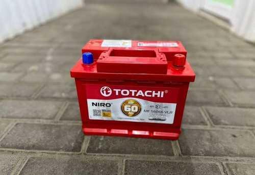 Аккумулятор автомобильный Totachi 60Ah 600A (Япони