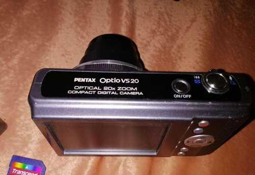 Цифровой фотоаппарат компактный Pentax optio VS 20