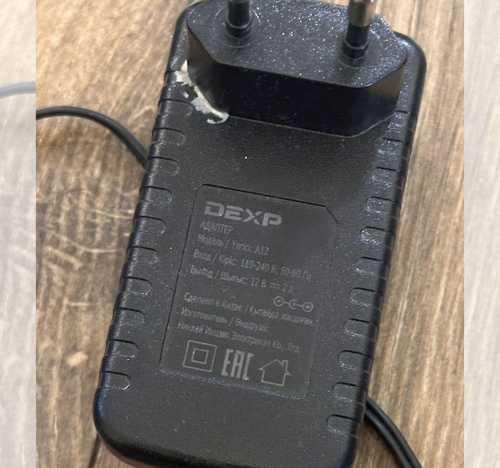 Адаптер питания dexp 12В 2А