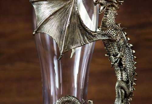 Пивной подарочный бокал "дракон"