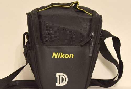Сумка для фотоаппарата Nikon D черная
