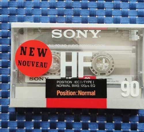 Аудиокассета sony HF 90 Made in france запечатана
