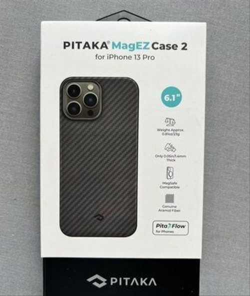 Чехол Pitaka MagEZ Case 2 для iPhone 13 Pro 6.1"