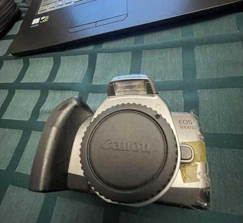 Зеркальный пленочный фотоаппарат canon eos 3000v