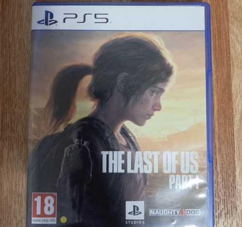 Диск The last of us part 1 ps5