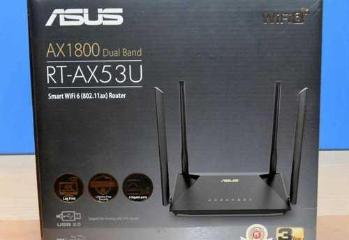 Новый Wi-Fi 6 роутер Asus RT-AX53U (AX1800)