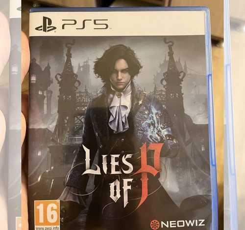 Игры ps5 диски lies of p