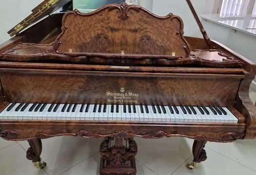 Рояль Steinway&sons Стинвэй 1900 год 211 см