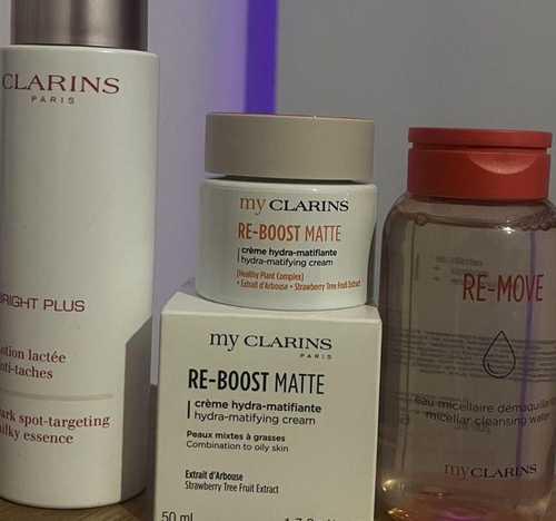 Clarins набор косметики