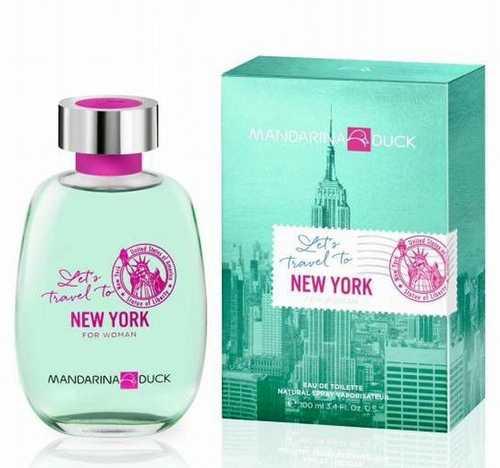 Mandarina duck LET'S travel TO NEW york edt (w) 100ml