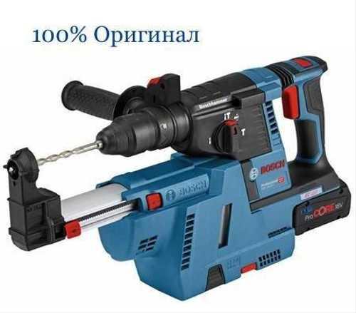 Bosch GBH 18V-26 F + GDE 18V-16 Аккум. перфоратор