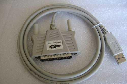 Кабель - переходник USB - RS232/serial COM port