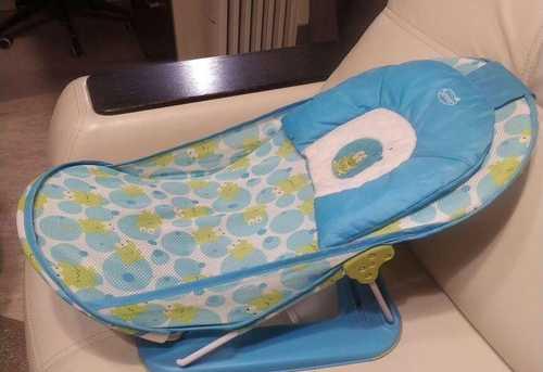 Лежак шезлонг гамак для купания для новорожденных