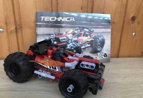 Конструктор Техник Красная гоночная машина Technic