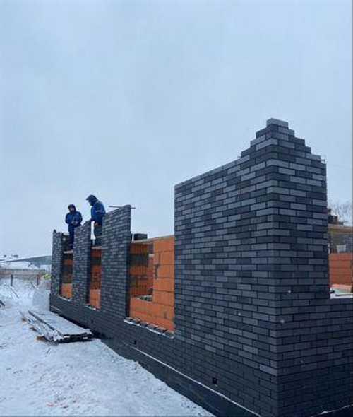 Черный кирпич флеш. Арт-999