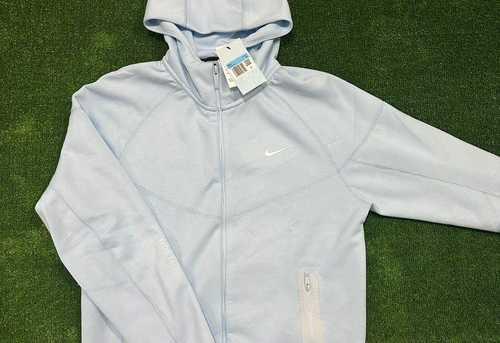 Зип худи nike tech fleece nocta голубой