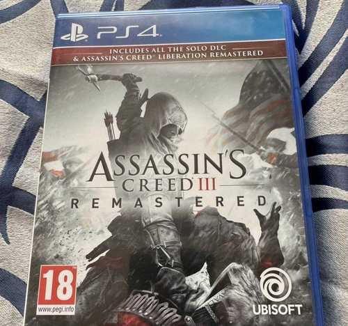 Assassins creed 3 remastered ps4