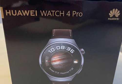 Часы huawei Watch 4 Pro Dark Brown коричневые
