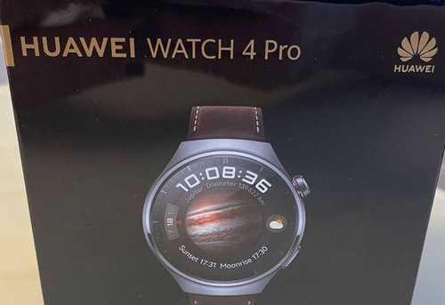 Часы huawei Watch 4 Pro Dark Brown коричневые