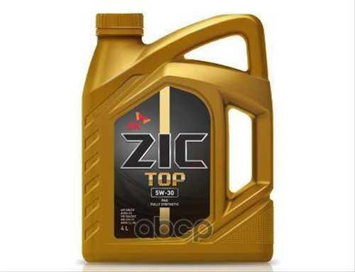 Масло моторное 5W30 ZIC TOP 4л синтетика (formu