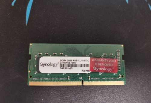 Модуль памяти Synology D4ES01-4G