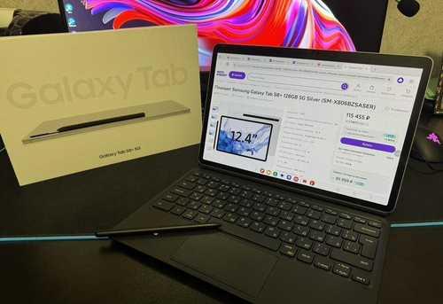 Планшет Samsung galaxy tab s8 plus 5G 128gb