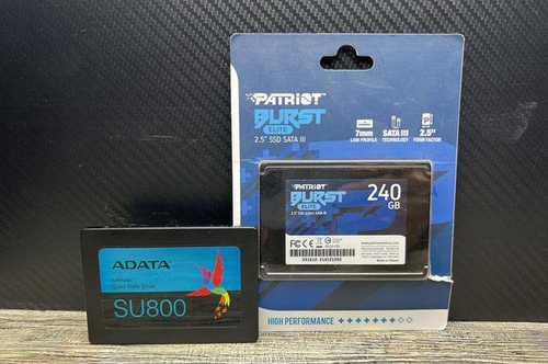 Ssd 256GB adata SU800 / Patriot 240GB