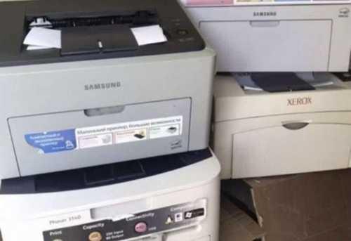 Принтеры лазерный Samsung; Xerox