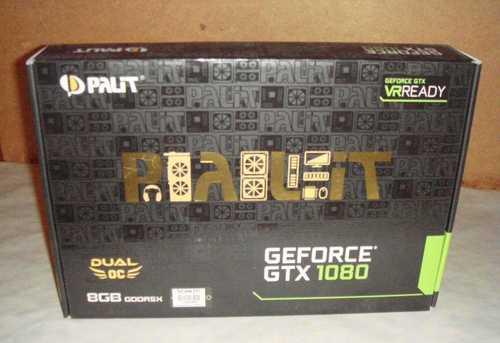 Видеокарта GeForce GTX 1080 dual OC