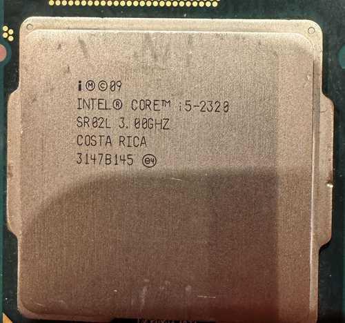 Процессор intel core i5 2320