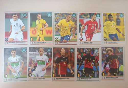 Футбол наклейки Panini Road to Russia 2018