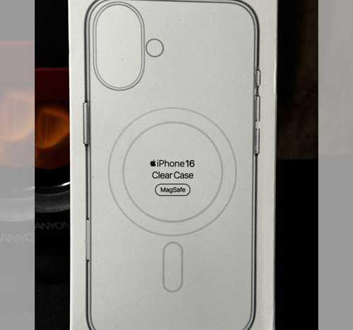 Чехол iPhone 16 Clear Case