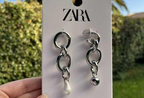 Серьги Zara новые