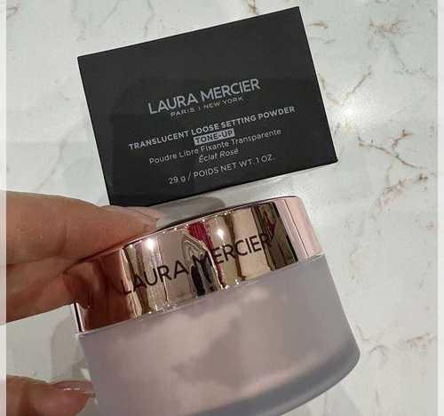 Laura mercier рассыпчатая пудра, rose