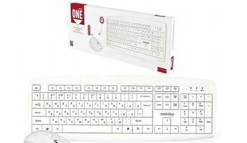 Беспроводная клавиатура + мышь Smartbuy 212332AG-W