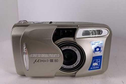 Компактный фотоаппарат olympus mju-3
