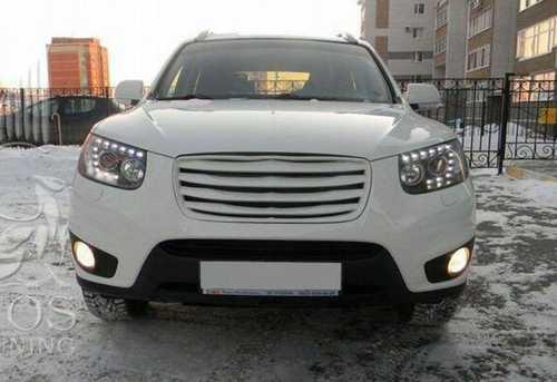 Решетка радиатора hyundai santa fe 2