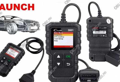 Launch Creader 3001 obdii/eobd сканер кодов