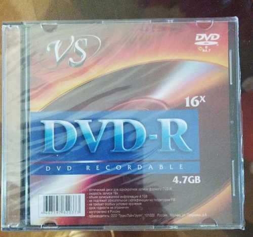 Диски dvd r