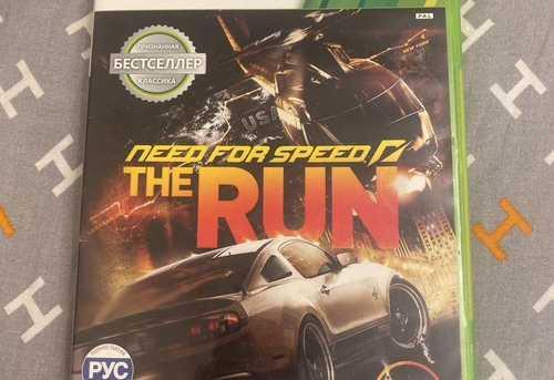 Диск для Xbox 360 need for speed the run