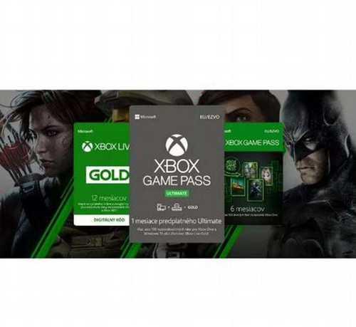 Подписка Xbox GamePass Ultimate