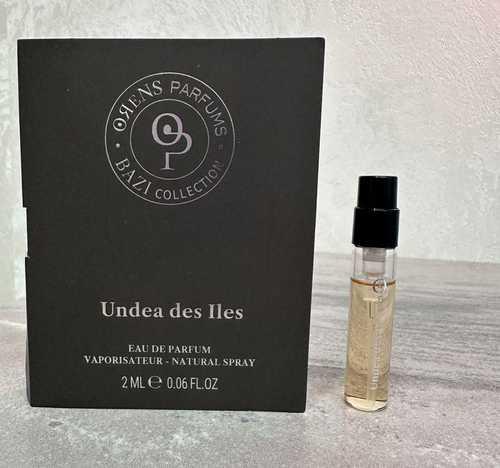 Orens parfums undea des iles пробник 2 мл