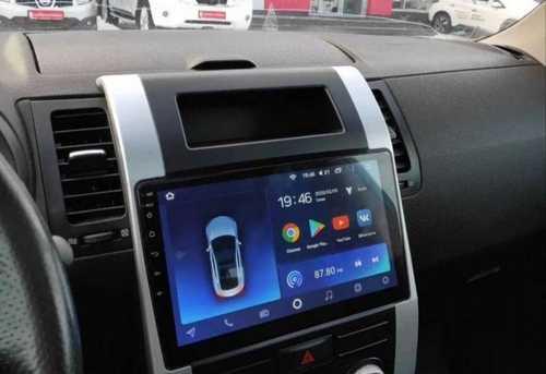 Nissan x-trail android магнитола переходная рамка